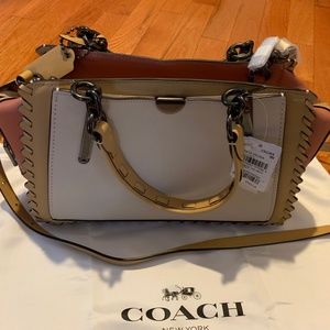 Coach | Bags | Coach Dreamer In Colorblock With Whipstitchivory | Poshmark